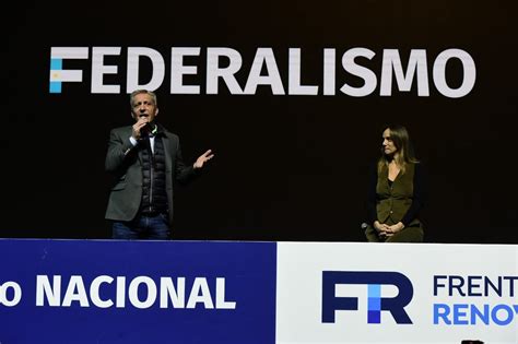 Arcioni En El Congreso Del Frente Renovador Con Sergio Massa
