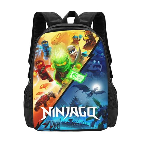 Ninjago Backpack Cartoon Anime Backpack 16inch Backpacks Laptop Travel