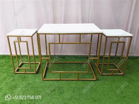 Mesa Naked X5 Mesas Para Fiestas Infantiles Y Eventos DECOFES E I R