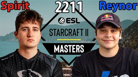 Eskalation 🇵🇱 Spirit T Vs 🇮🇹 Reynor Z Europa Masters Summer