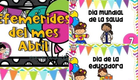 Efemérides De Abril