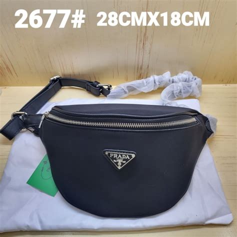 2677 Nylon Belt Bag Uni Sex Shopee Philippines