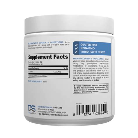 L Leucine Bucked Up