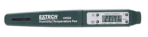 EXTECH Temperature Humidity Meter Onboard Without Data Logging 10 To 85 Humidity Max Of