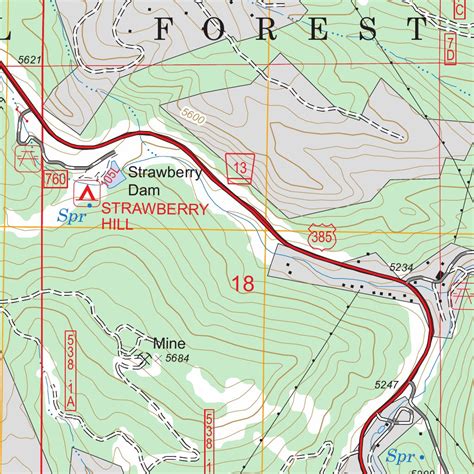 Deadwood South Sd Fstopo Legacy Map By Us Forest Service Topo
