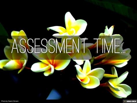 Assessment Time