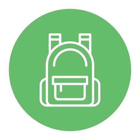 Premium Vector Backpack Vector Illustration