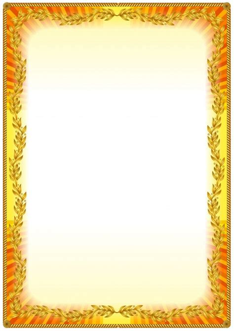 Colorful Vintage Frame Border Design Frame Border Design Border