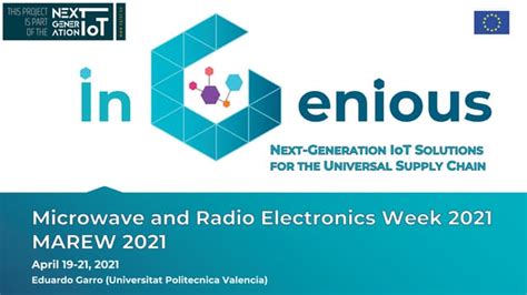 Ingenious Next Generation Iot For The Next Generation Supply Chain Pdf