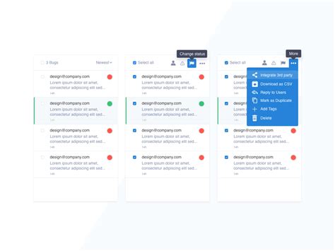 Bug Listing Dashboard UI By Mostafa Salah On Dribbble