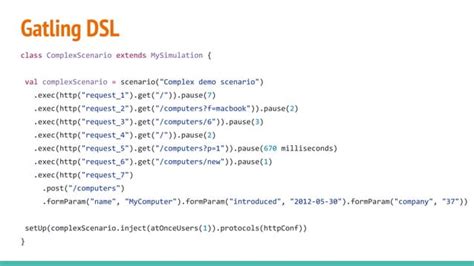 Performance Tests With Gatling Extended Ppt