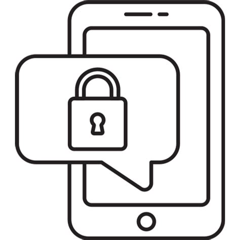 Mobile Encrypted Chat Icon Download On Iconfinder