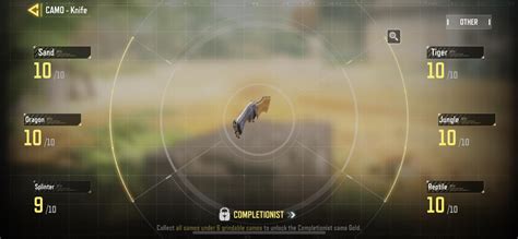 Knife Camo Not Unlocking But Completed Check Pic For Description R Codm
