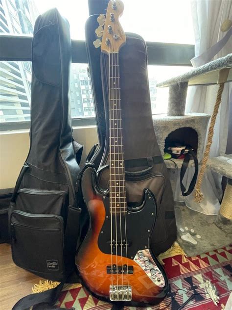 Fender Squire Bass Hobbies And Toys Music And Media Musical Instruments