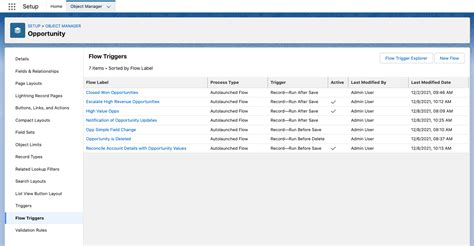 Flow Trigger Explorer Salesforce Time
