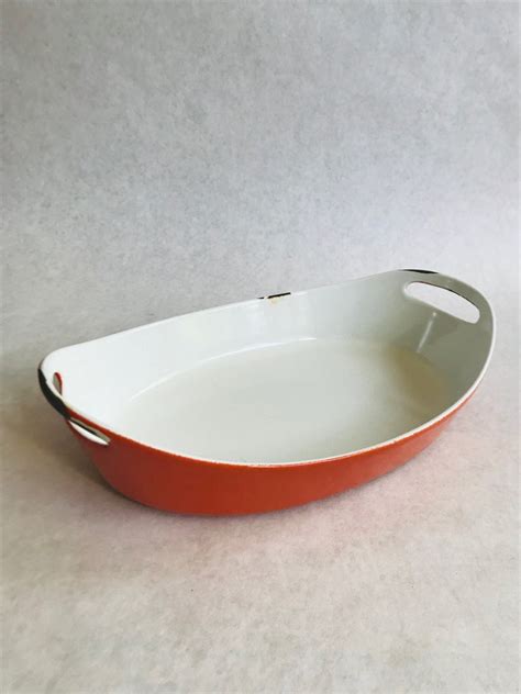 Vintage Orange Copco Casserole Vintage Copco Baking Dish Etsy
