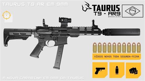 Nova Carabina Da Taurus T9 O Ar 9mm Da Taurus Shotfair Youtube