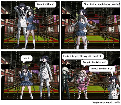 Danganronpa Randomness 0124 Tenko X Kokichi By Mallorca5389a On