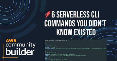 ⚡️ 6 Serverless Cli Commands You Didnt Know Existed Rserverless