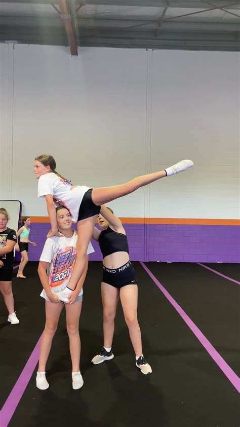 Check Out This Beautiful Arabesque Two Man Stunt From Some Of Our Spark