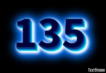 Text Effect And Logo Design Number