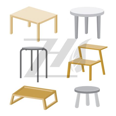 دانلود وکتور مبلمان میز صندلی چوبی دانلود رایگان فایل لایه باز، Psd