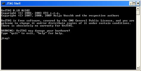 Urjtag Jtag Arm Programming