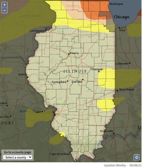Current U S Drought Conditions For Illinois Field Advisor