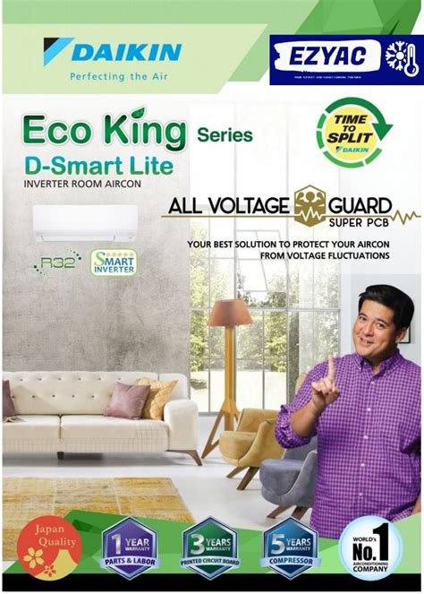 Lowest Price Daikin Split Type Inverter 2 0hp Tv And Home Appliances Air Conditioning And