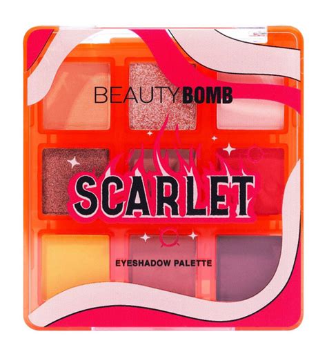 BEAUTY BOMB Палетка теней Scarlet, 7 г - купить с доставкой по выгодным ...