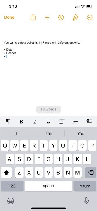 How To Add Bullets In Apple Pages Digital Trends