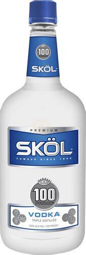 Skol Vodka 100 Prf 175l Twin Peaks Liquor Longmont Co Longmont Co