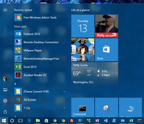 Windows Tip What Is Hide App List In Start Menu Option In Settings