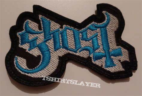 Ghost Ghost Logo Patch Patch Goatys Tshirtslayer