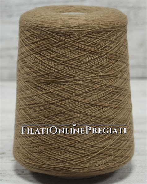 WS121 Filato In Puro Cashmere Colore Cammello OFFERTA 16 5 Hg FILATI
