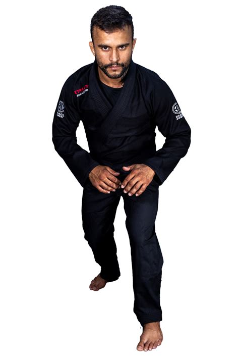 Kimono Xtra Lite Black Brazil Combat Europe