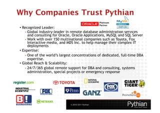 MySQL Overview PPT