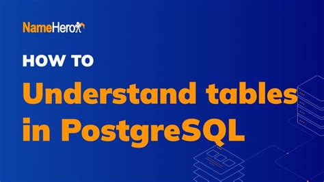 Jason Potter On Linkedin Namehero Blog Table Size In Postgresql