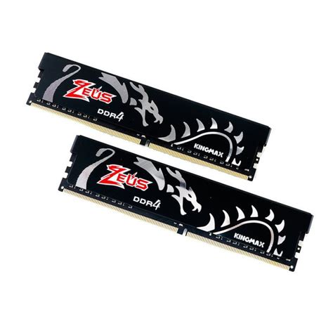 قیمت و خرید رم دسکتاپ Ddr4 تک کاناله 3200 مگاهرتز Cl16 کینگ مکس مدل Zeus Dragon ظرفیت 8 گیگابایت