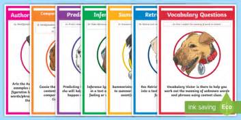 Sats Survival Year 6 Reading Skills Display Posters