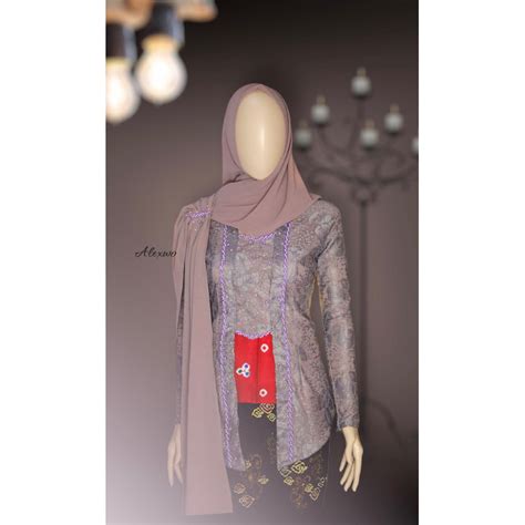 Jual Kebaya Kutubaru Hijab Modern Selendang Shopee Indonesia