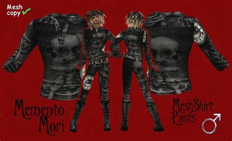 Second Life Marketplace Absinthe Art And Angels Memento Mori Set