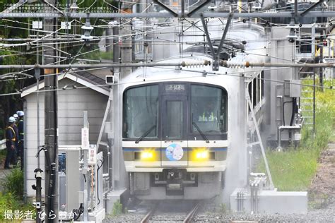 2nd train JR西奈良支所洗車機10ヶ月ぶりに稼働再開の写真 TopicPhotoID 75433