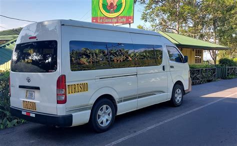 Sjo Airport Shuttle Fleet Toyota Hiace 2 Sjo Shuttle Costa Rica