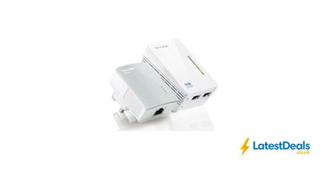 Tp Link Wifi Powerline Adapter Kit Av600 Twin Pack £34 99 At Currys