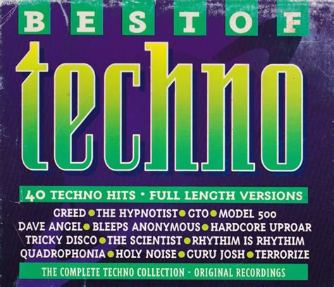 Best Of Techno CD Compilation Discogs