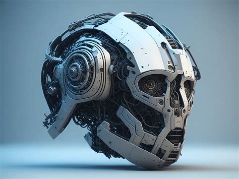 Ai Genererad Huvud Robot Gratis bilder på Pixabay