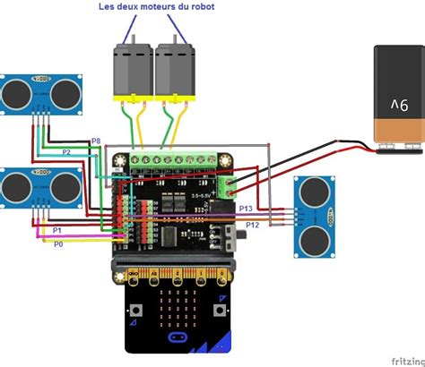 Robot Suiveur D Objet Bas Sur Micro Bit Et Le Capteur Hc Sr