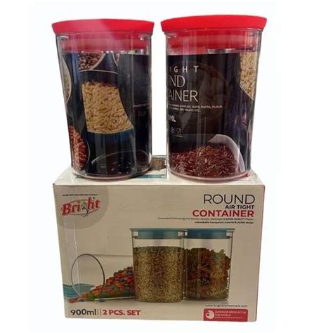 Plastic Round Airtight Container Set At Rs 110 Set In Bengaluru Id