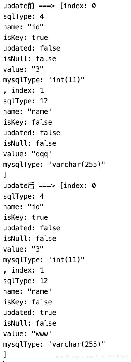 Canal实时监控mysql数据库canal 获取执行的sql Csdn博客